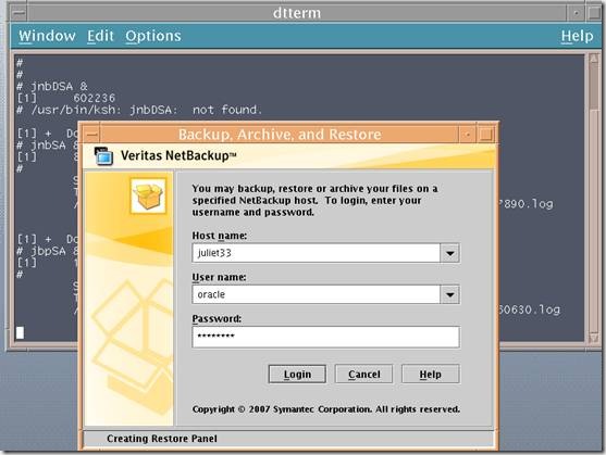 Knowledge Management It For You Backup Step By Step Oracle Backup On Netbackup